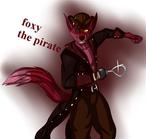 Foxy The Pirate A Fnaf Fanart By Me R Furry