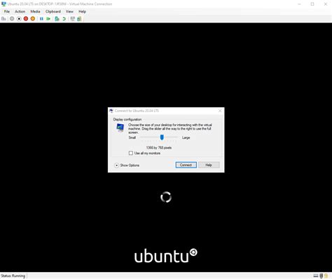 ubuntu 20 04 on hyper v creating virtual machine by app engineering