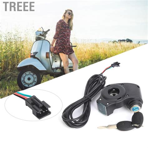 Treee Vgeby1 สวิตช์ควบคุมแฮนด์ คันเร่งนิ้วหัวแม่มือ จอแสดงผลแรงดันไฟฟ้าแบบดิจิตอล Shopee Thailand