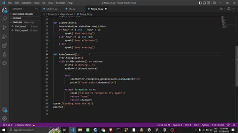 My First Virtual Assistant Using Python Youtube
