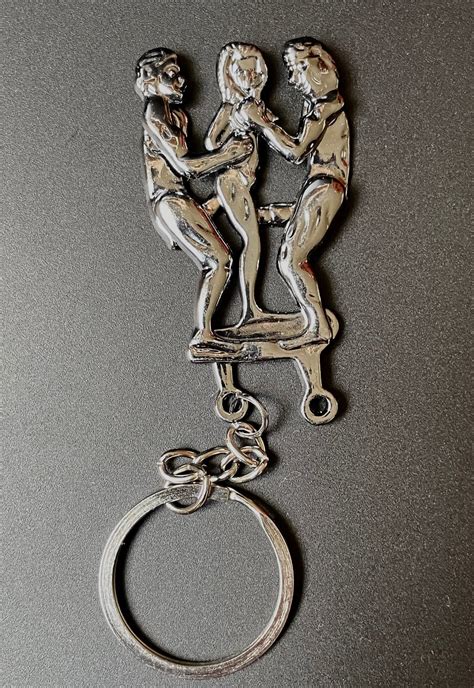 Risque Man And Woman Moveable Sex Position Keychain Key Ring 8pcs Set Etsy
