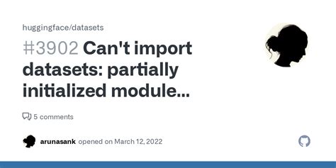 can t import datasets partially initialized module fsspec has no attribute utils · issue