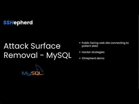 Tim S On Linkedin Sshepherd And Mysql