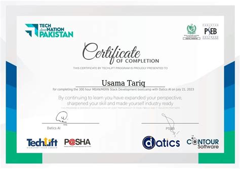 Usama Tariq On Linkedin Mernstackbootcamp Techjourney Excitedforthefuture