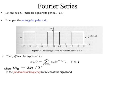 Fourier Series Introduction Ppt
