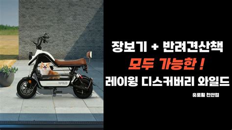 유로휠 천안점 가성비가 좋아서 요새 역주행중인 전동스쿠터 레이윙 디스커버리 와일드ㅣ천안점에서 리뷰해보았습니당 Youtube