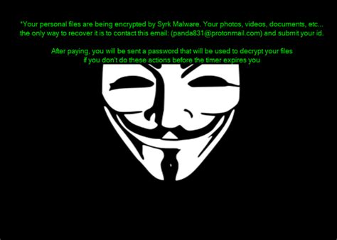 Шифровальщики вымогатели The Digest Crypto Ransomware Syrk