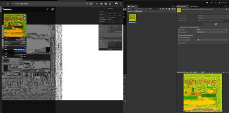 Compression And Lod Settings Overwrite Texture Settings On Imported Glb Embdeed File 🌵 Needle