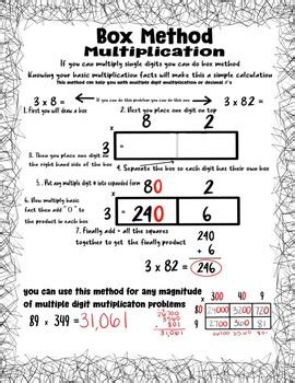 Box Method Multiplication By Dafins TPT
