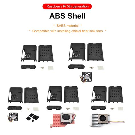 5th Generation Abs Protective Shell Pwm Speed Regulating Fan Active Ra