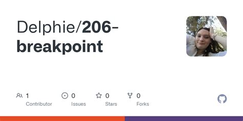 Github Delphie206 Breakpoint