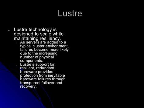 Survey Of Clusteredparallelfilesystems004lanlppt