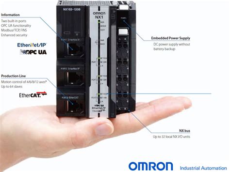 Omron Nx102 Machine Automation Controllers Offers High Speed Control While Utilizing Information
