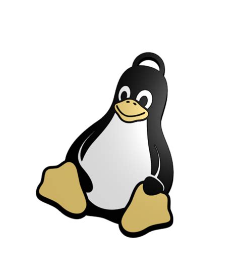 Tux Multicolor Keychain By Whiz MakerWorld