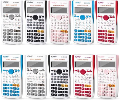 Copkim 10 Pack Engineering Scientific Calculators 2 Line Display Math