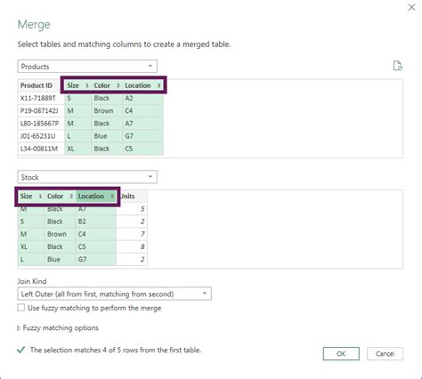 Power Query Lookup Value In Another Table With Merge