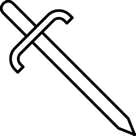 Cutlass Line Icon 36609567 Vector Art At Vecteezy