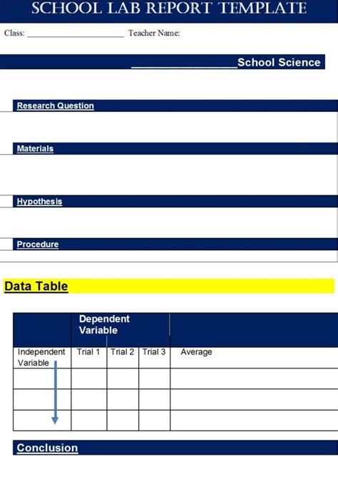 Word Lab Report Template Excel Word Template Word Lab Report Template Excel Word Template