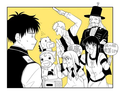 Takamine Kiyomaro Tio Oumi Megumi Kanchome Kafka Sunbeam And More Konjiki No Gash