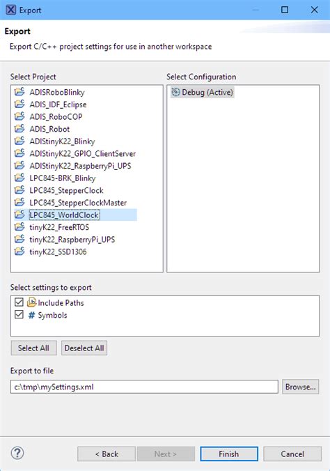 Ways To Apply Eclipse Cdt Cc Project Settings Mcu On Eclipse