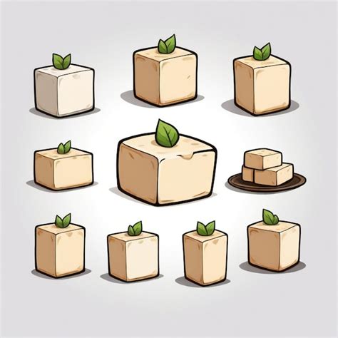 Premium Vector A Collection Of Boxes With A Picture Of A Box Of Mints