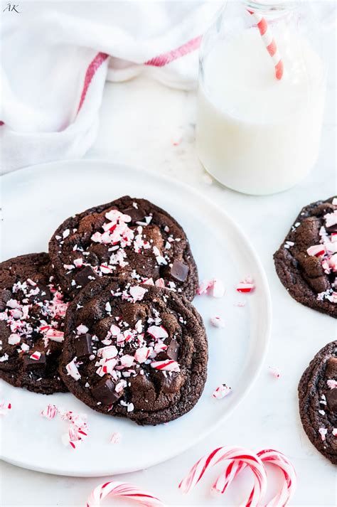 Chewy Double Chocolate Peppermint Cookies Artofit