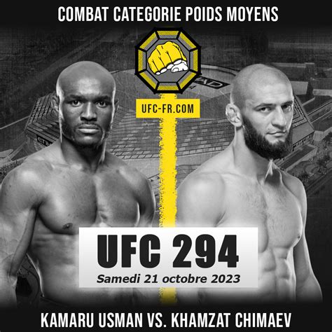Ufc 294 Kamaru Usman Vs Khamzat Chimaev Ufc Fans