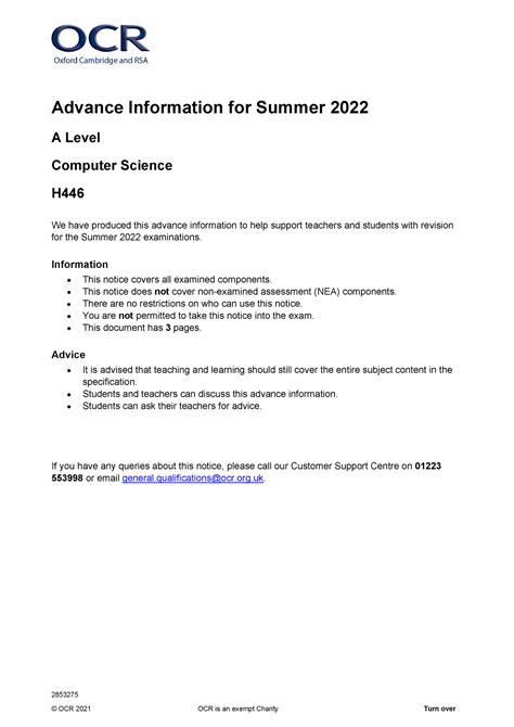 h446 a level computer science advance information jun2022 2853275