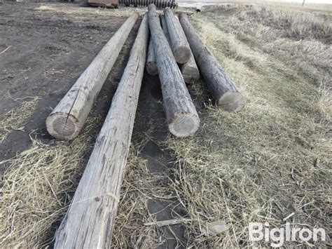 Wooden Utility Poles Construction Bigiron