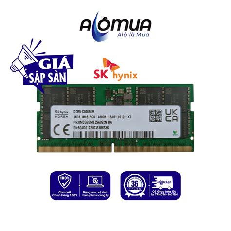 Ram Laptop Ddr5 Skhynix Bus 5600 4800mhz 16gb 8gb Chính Hãng Bảo Hành 3 Năm Shopee Việt Nam
