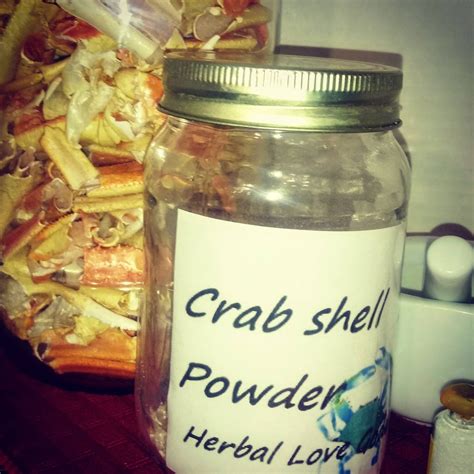 Crab Shell Powder 100 Pure Etsy