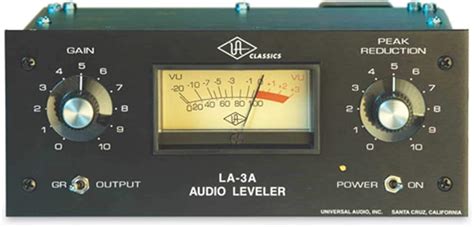 Universal Audio La 3a Classic Audio Leveler