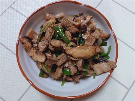 삼겹살표고버섯고추잡채 저녁반찬 만들기