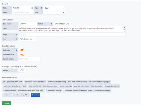 Variables Are Not Loadedrefreshed · Issue 21023 · Grafanagrafana