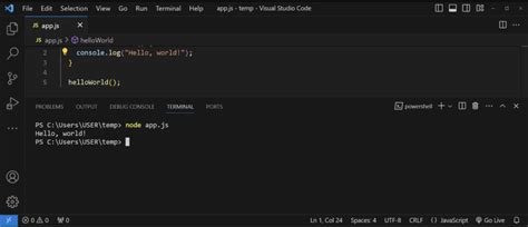 آموزش جاوا اسکریپت در ویژوال استودیو مکتوب