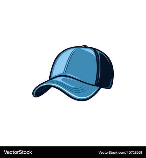 Baseball Hats Vector At Brodie Bolden Blog