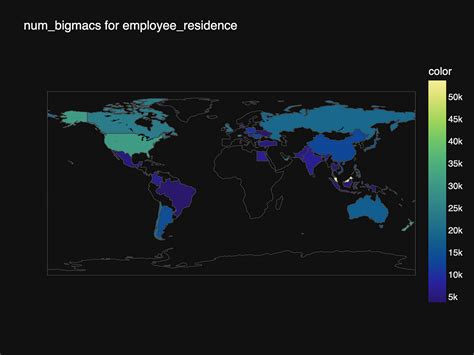 Mapping Data Sience Salaries With Plotly Express By Stefan Casutt Dev Genius