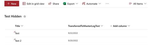 Hide Column On New Item Form Expiscornovus