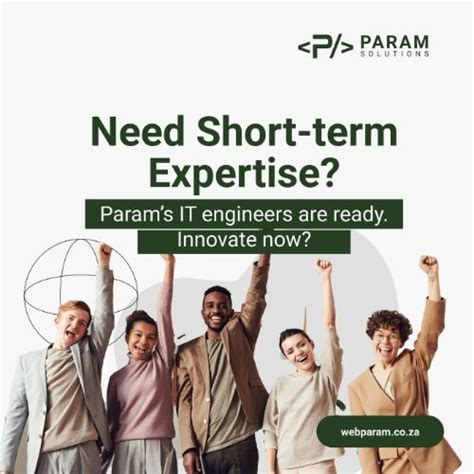 Param Solutions On Linkedin We Might Just Be The Solution To Your