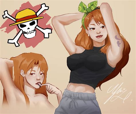 One Piece Nami Fanart By Yariikun On Deviantart