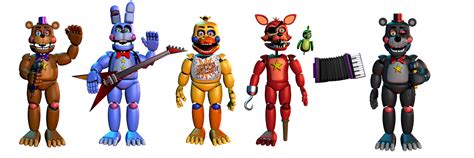 Rockstar Animatronics Render By Yuyu Bi On Deviantart