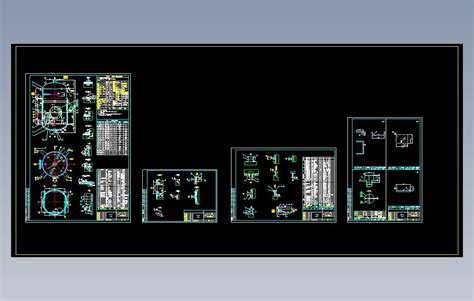 闪蒸罐 AutoCAD 模型图纸免费下载 懒石网