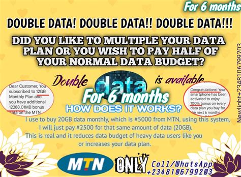 Buy Mtn Double Data By Ibraheem Nurudeen On