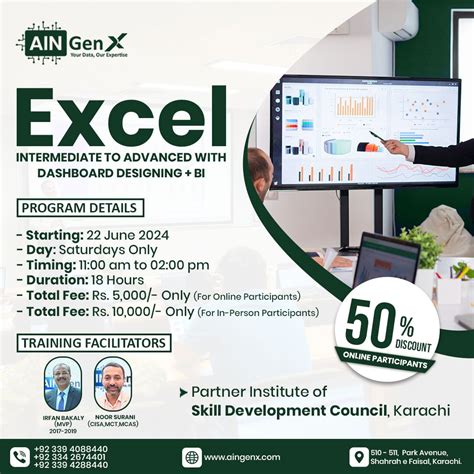 Irfan Bakaly On Linkedin Join Us Our Upcoming Excel Session