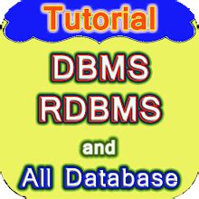 DBMS RDBMS And All Database Tutorials For PC Mac Windows 7 8 10