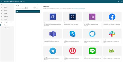 create a bot using power virtual agents and power automate to get today s weather with no code