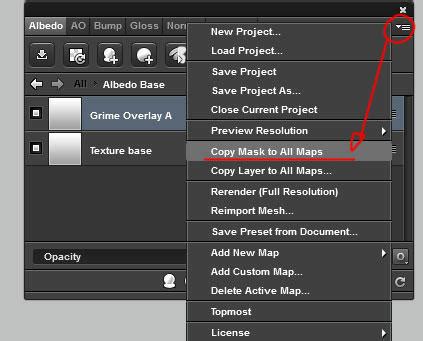 SOLVED Applying Layer Edited Mask To All Maps Polycount