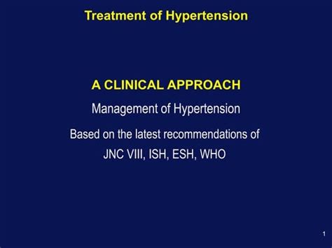 Jnc 8 Hypertension Guideline Algorithm Pdf