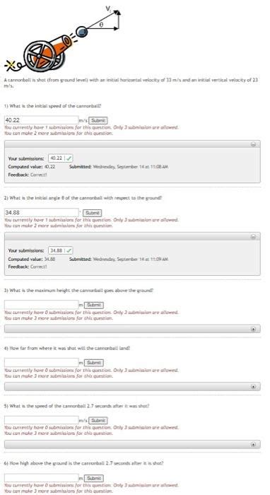 Solved Misi 1 What It The Intial Apoed Of The Cannartale