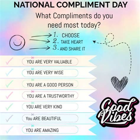 Compliment Day National Compliment Day Stock Illustrations 115